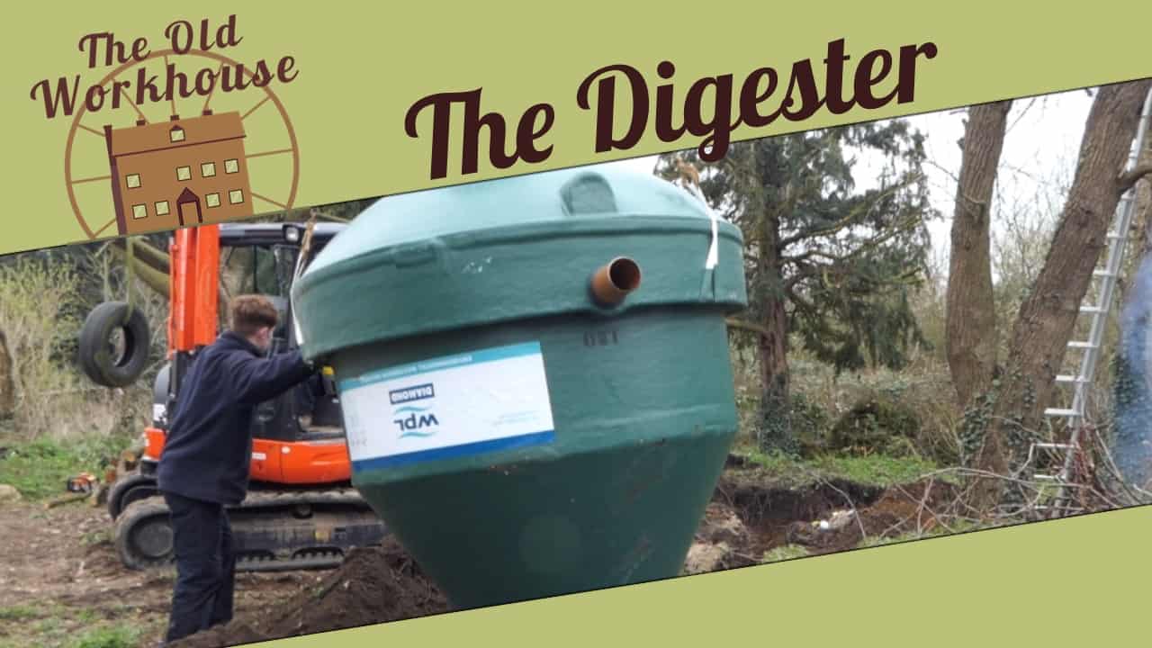 Installing a digester at The Old Workhouse - Adam Roxby